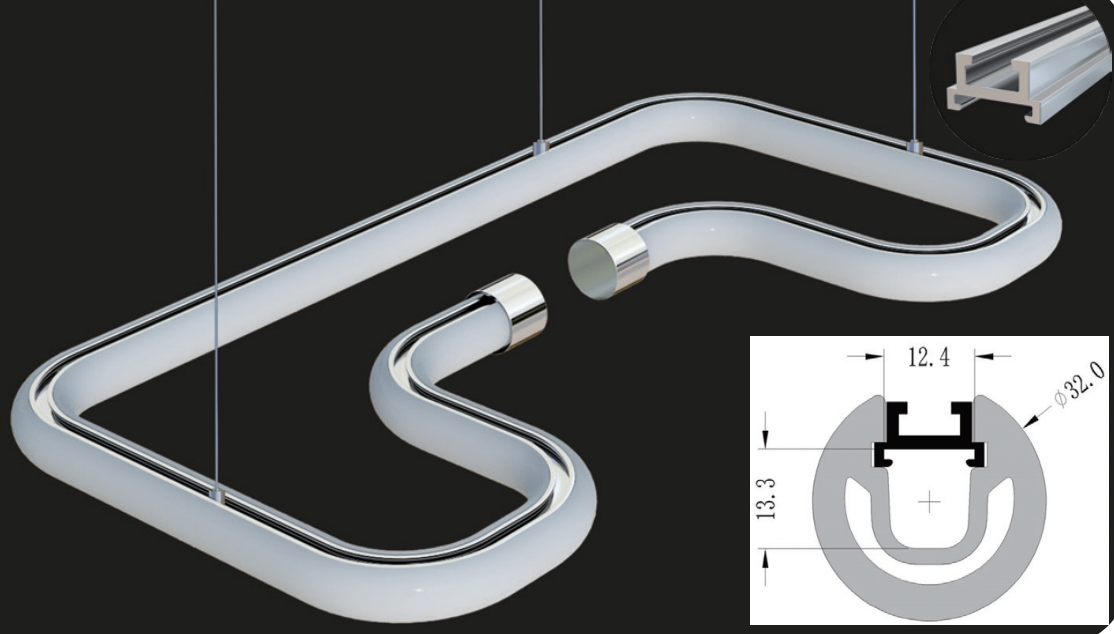 How to install single white color low voltage led strip to aluminum ...